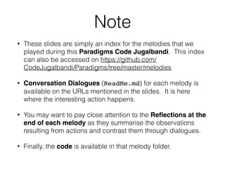 Paradigms Code jugalbandi | PDF