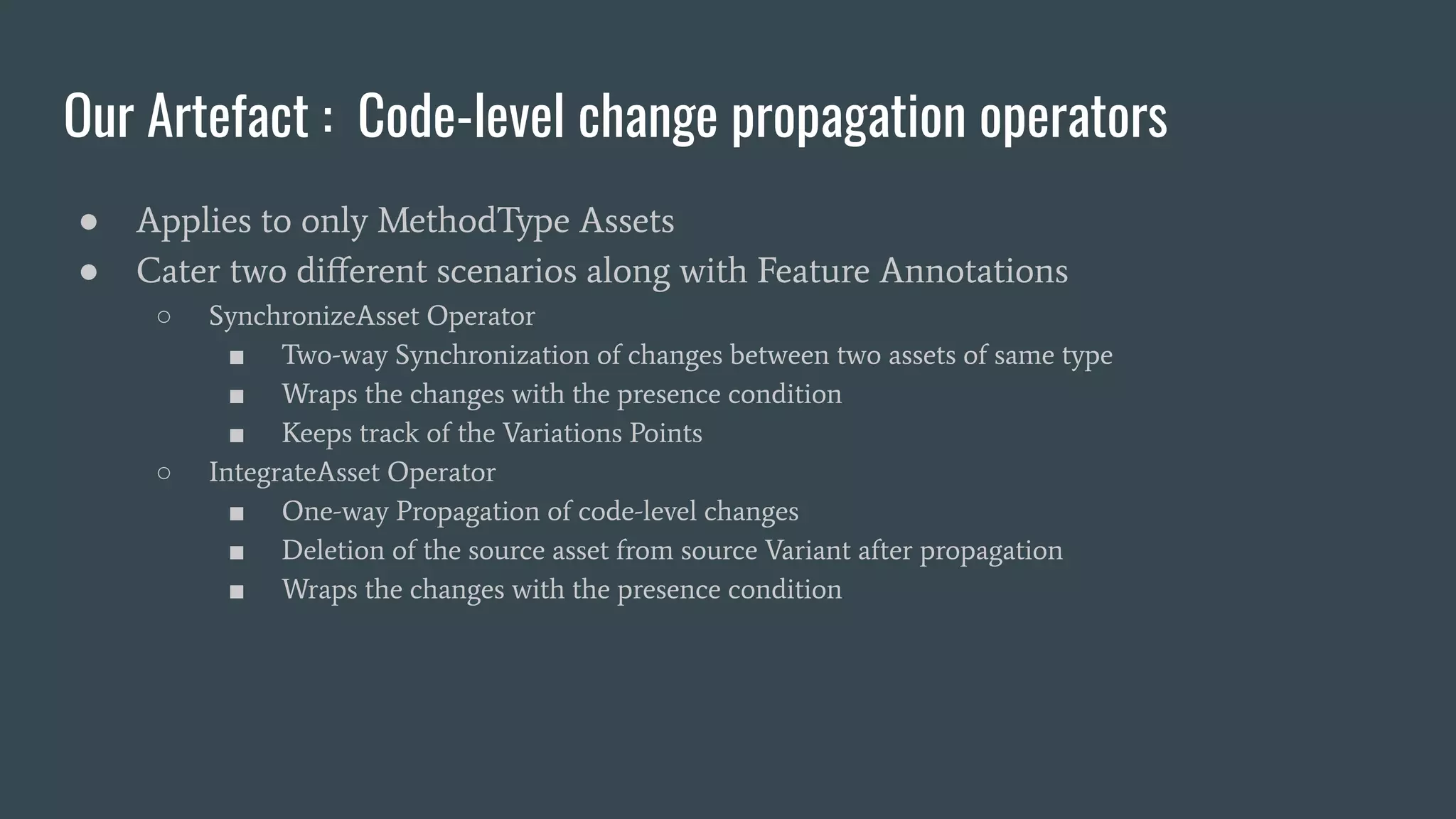 Code level change propagation in virtual platform | PPT