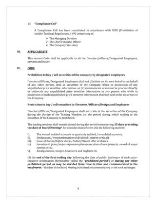 Code of-conduct-insider-trading | PDF