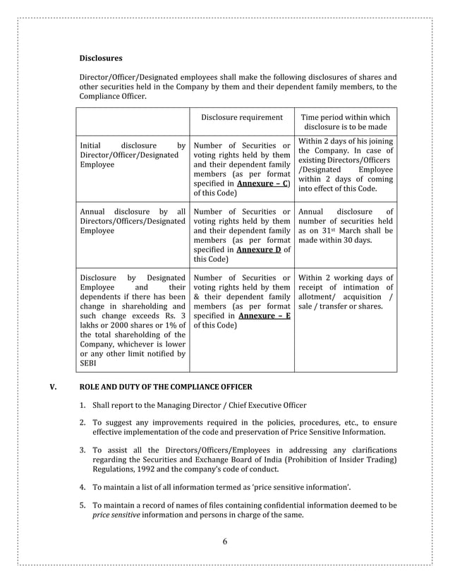 Code of-conduct-insider-trading | PDF