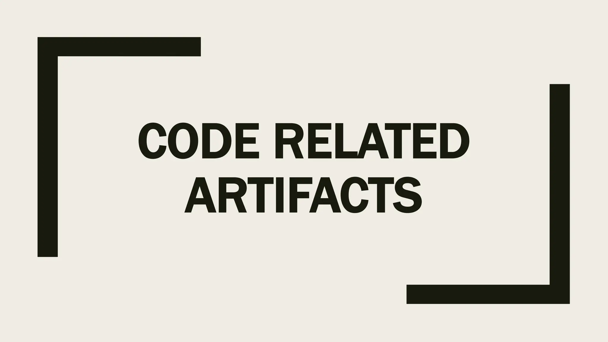 CODE-RELATED-ARTIFACTS-CPAR.powerpoint.arts