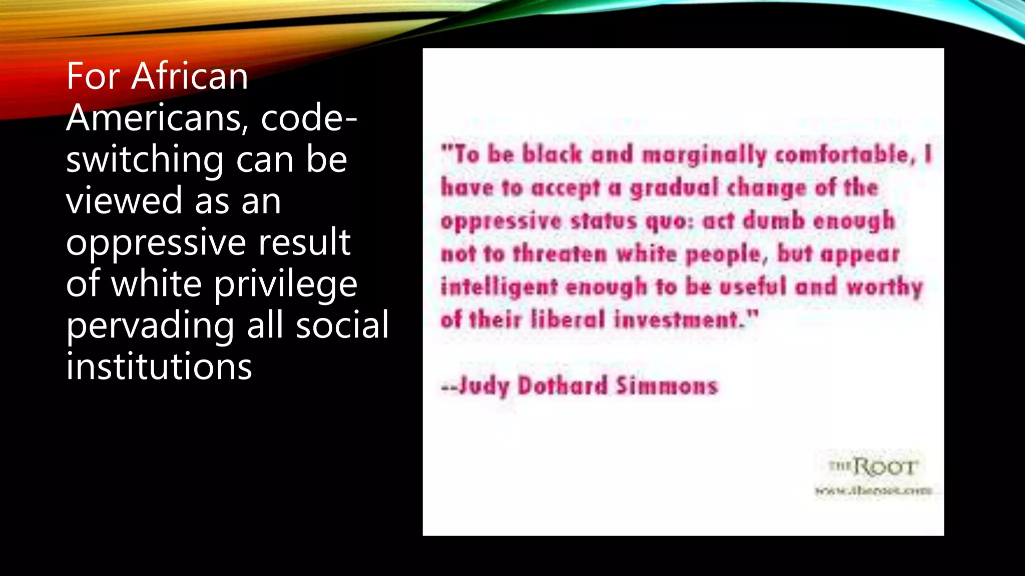 Code Switching Pptx Programming Languages Computing