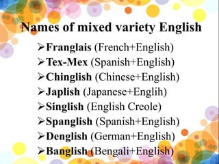 Presentation on Code Switching | PPTX