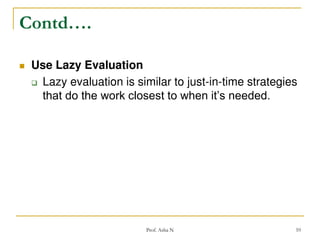 Code tuning techniques | PDF
