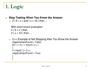 Code tuning techniques | PDF