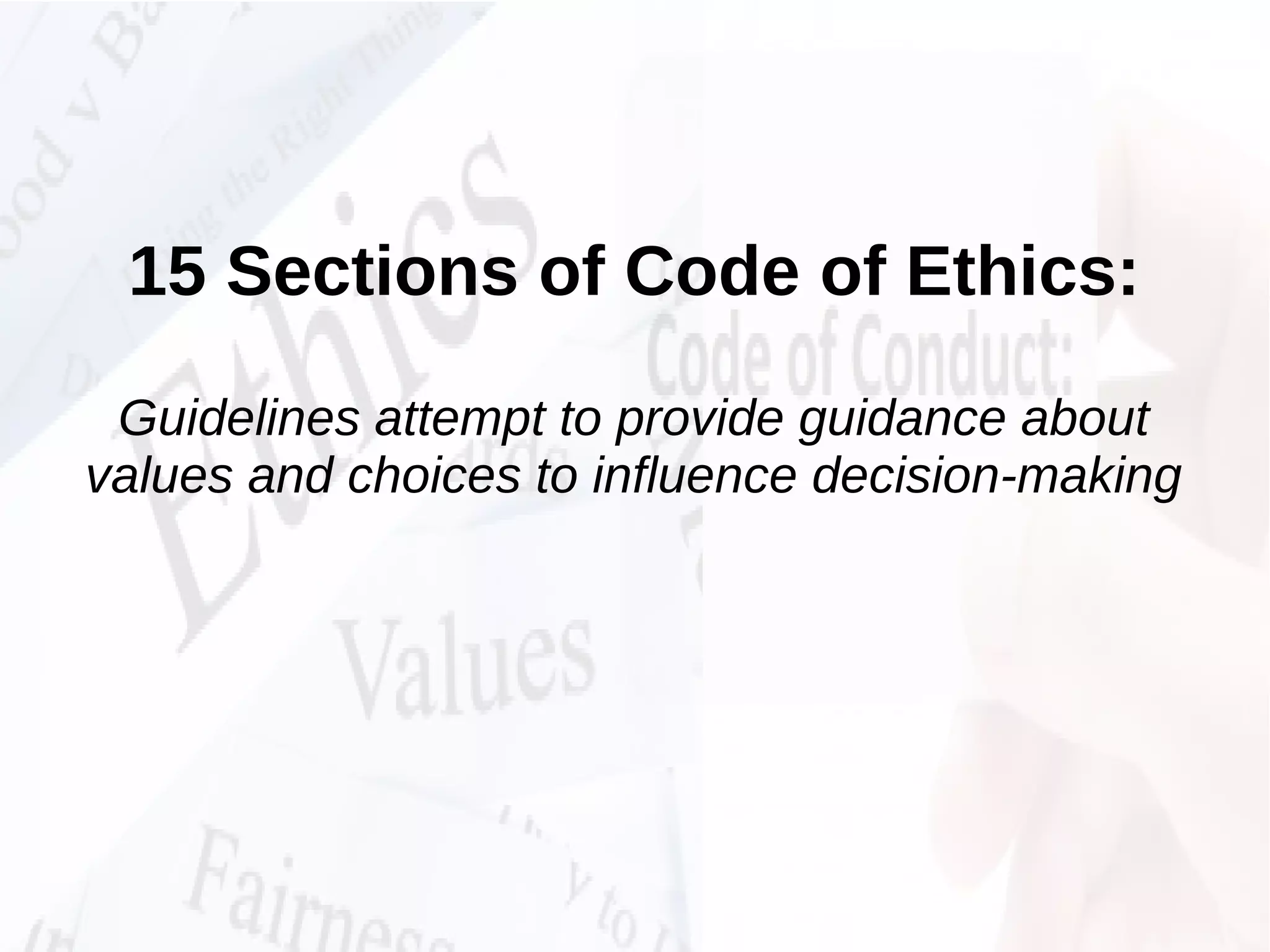 Code of Ethics & Code of Conduct as a Profesional Engineer | ODP