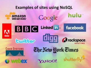 Dropping ACID: Wrapping Your Mind Around NoSQL Databases | PPT