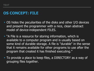 Code4vn linux day1 operating system concept | PPT