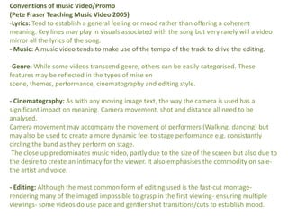 Code And Conventions | PPTX
