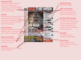 Code and conventions of a magazine new | PPT