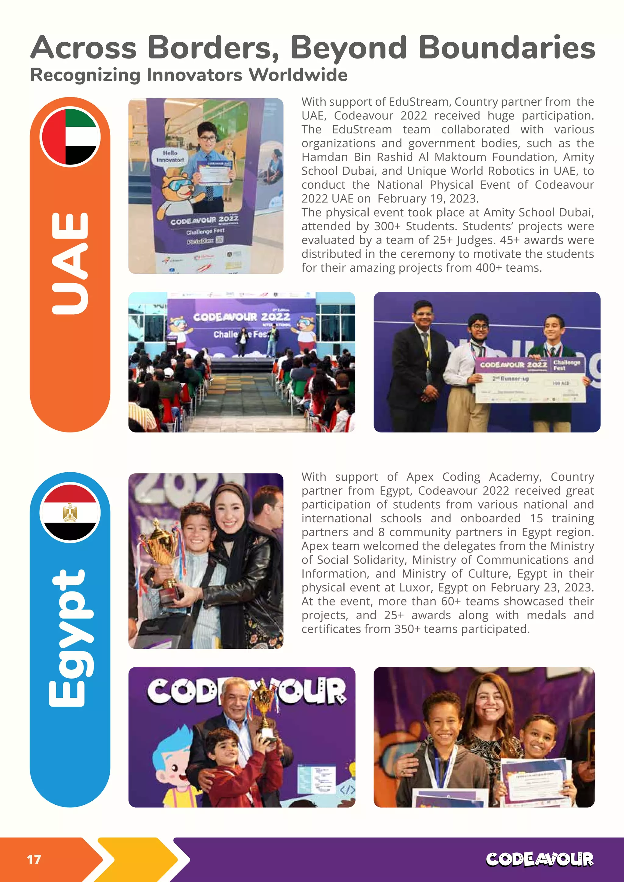 Codeavour 2022 Impact Report- Student AI and Coding Competition | PDF