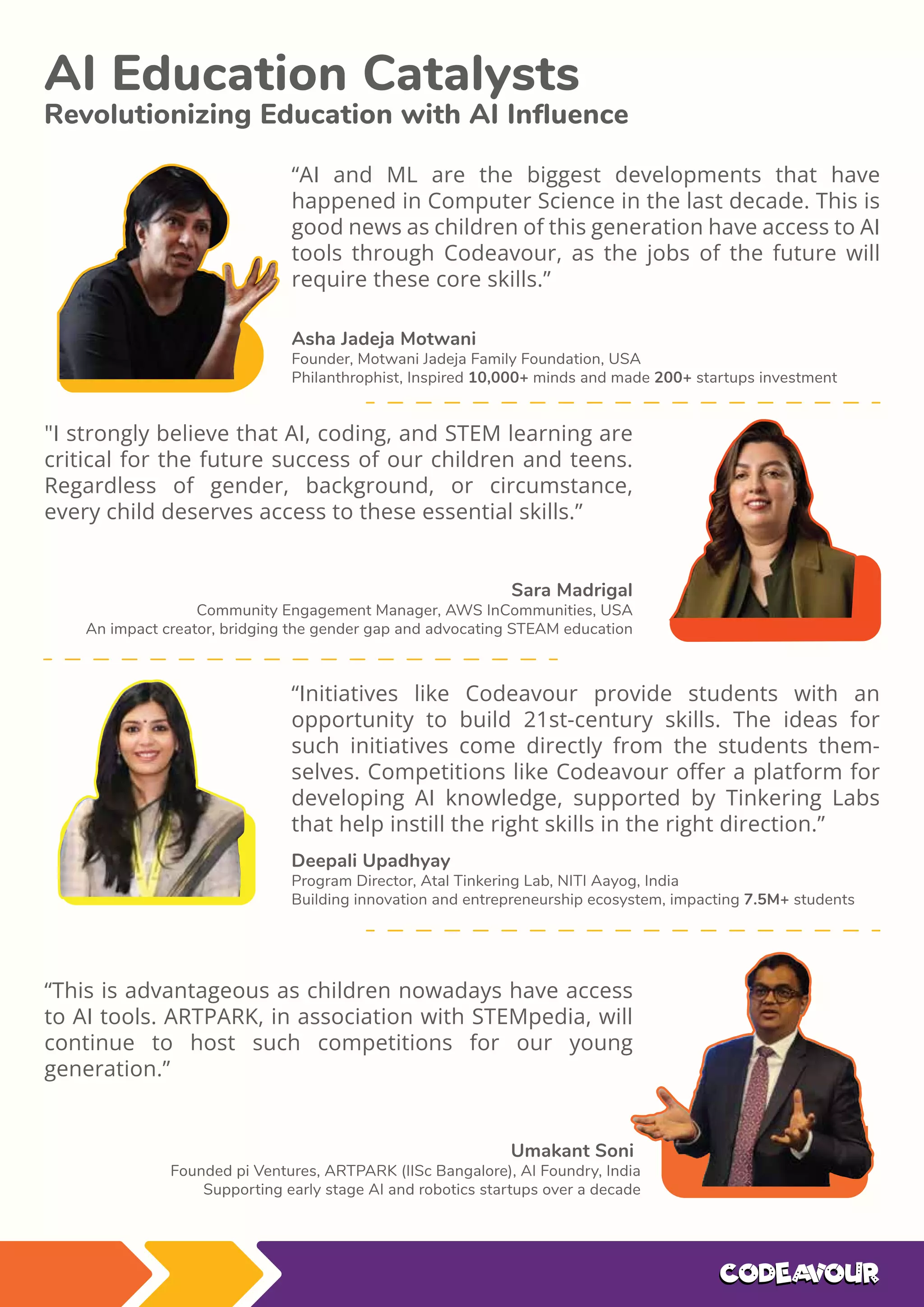 Codeavour 2022 Impact Report- Student AI and Coding Competition | PDF