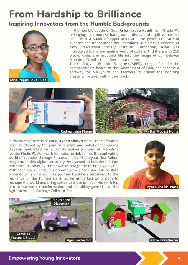 Codeavour 2022 Impact Report- Student AI and Coding Competition | PDF