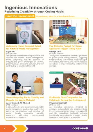 Codeavour 2022 Impact Report- Student AI and Coding Competition | PDF