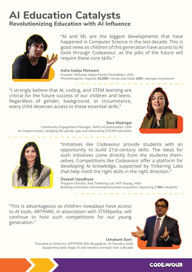 Codeavour 2022 Impact Report- Student AI and Coding Competition | PDF