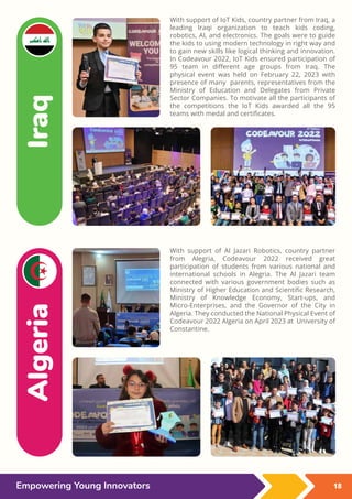 Codeavour 2022 Impact Report- Student AI and Coding Competition | PDF