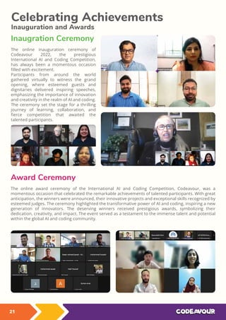 Codeavour 2022 Impact Report- Student AI and Coding Competition | PDF
