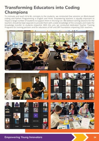 Codeavour 2022 Impact Report- Student AI and Coding Competition | PDF