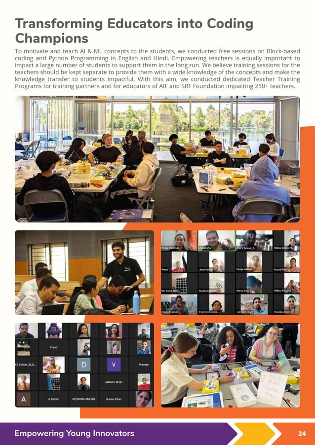 Codeavour 2022 Impact Report- Student AI and Coding Competition | PDF