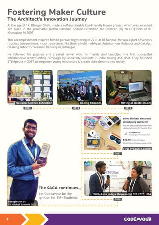 Codeavour 2022 Impact Report- Student AI and Coding Competition | PDF