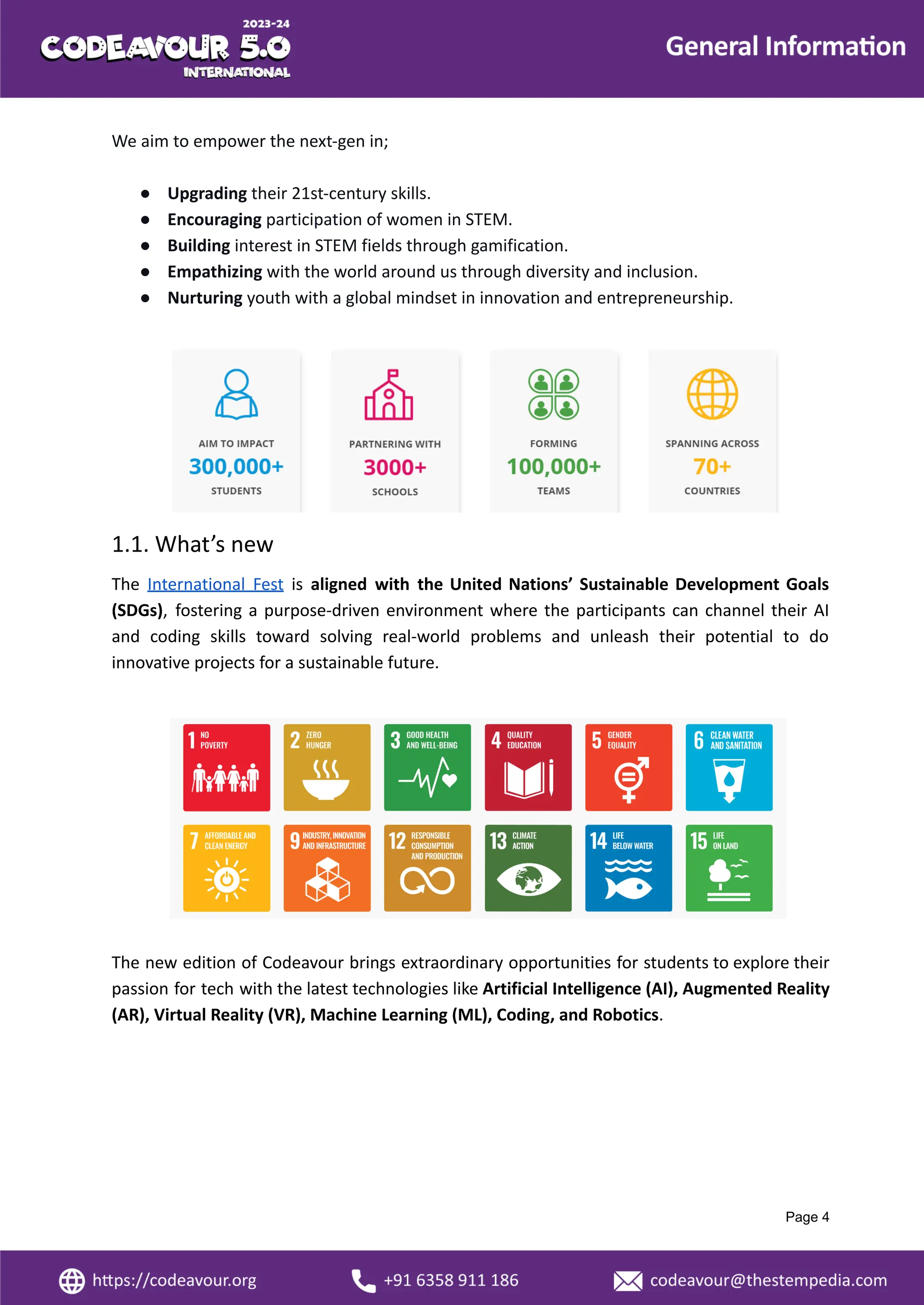 Codeavour 5.0 International - AI, Coding, and Robotics Competition for ...