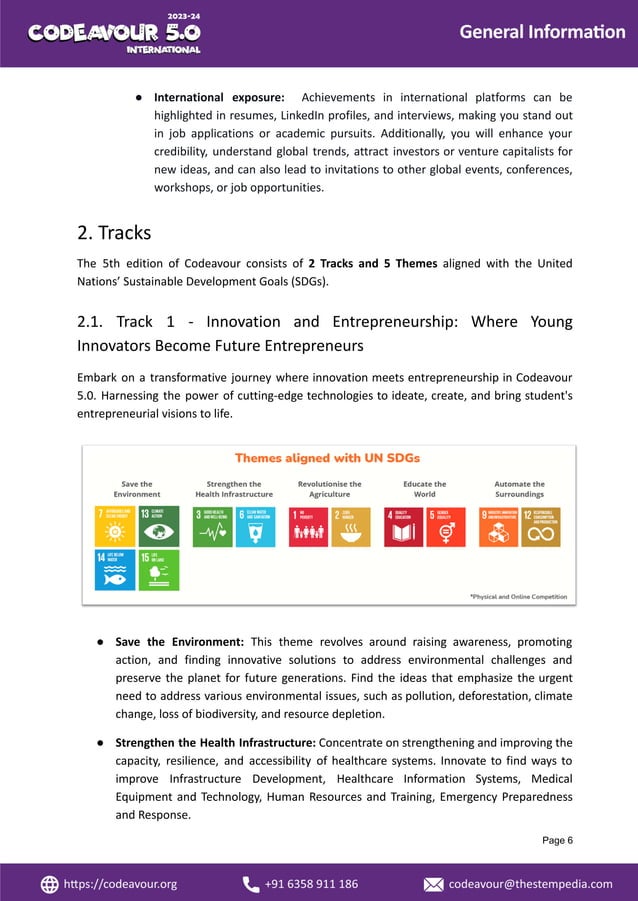 Codeavour 5.0 International - AI, Coding, and Robotics Competition for School Student General ...