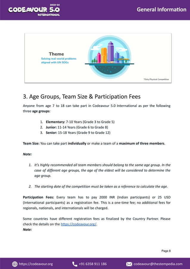 Codeavour 5.0 International - AI, Coding, and Robotics Competition for ...