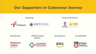 Codeavour 5.0 Academic Partner Overview- AI, Coding & Robotics Competition for Students | PDF ...