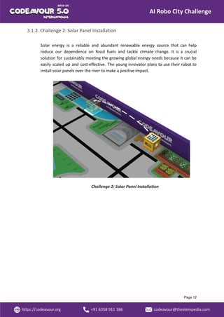 Codeavour 5.0 International Track 2- AI Robo City Challenge Rules and ...