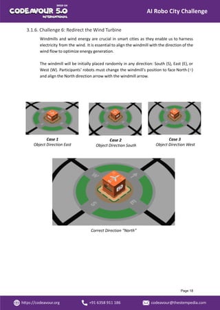 Codeavour 5.0 International Track 2- AI Robo City Challenge Rules and ...