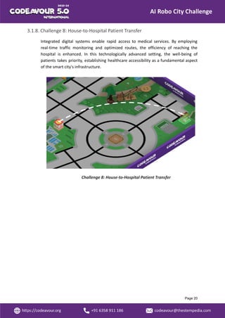 Codeavour 5.0 International Track 2- AI Robo City Challenge Rules and ...