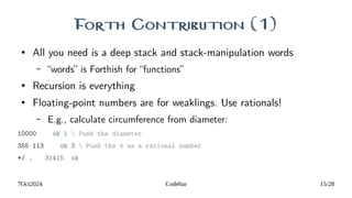 What You Can Learn from Obscure Programming Languages | PPT