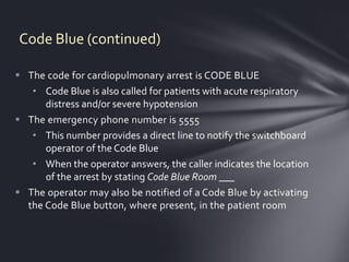 Code blue | PPTX