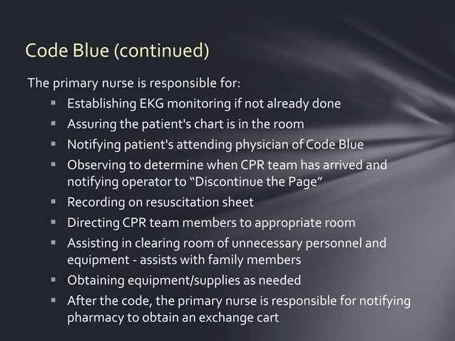 Code blue | PPTX | First Aid | Injuries