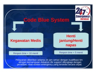cardiac arrest and code blue system in Hospital | PDF