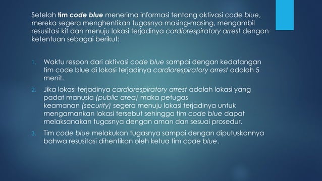 Code Blue - How to implement code blue for you | PPT