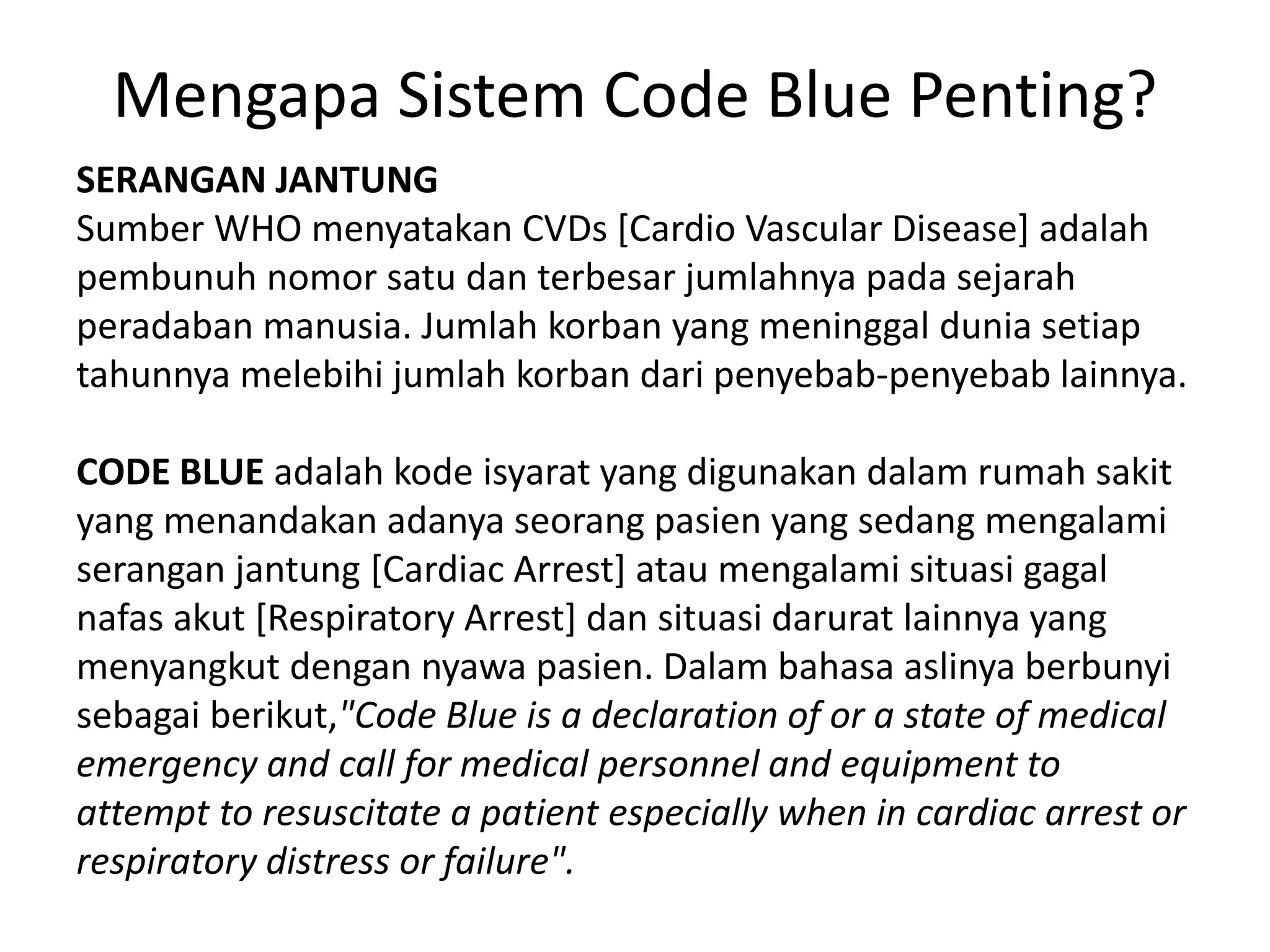 CODE BLUE BU AMEL.ppt