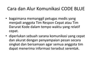 CODE BLUE BU AMEL.ppt