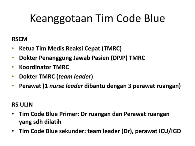 CODE BLUE BU AMEL.ppt