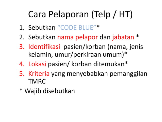 CODE BLUE BU AMEL.ppt
