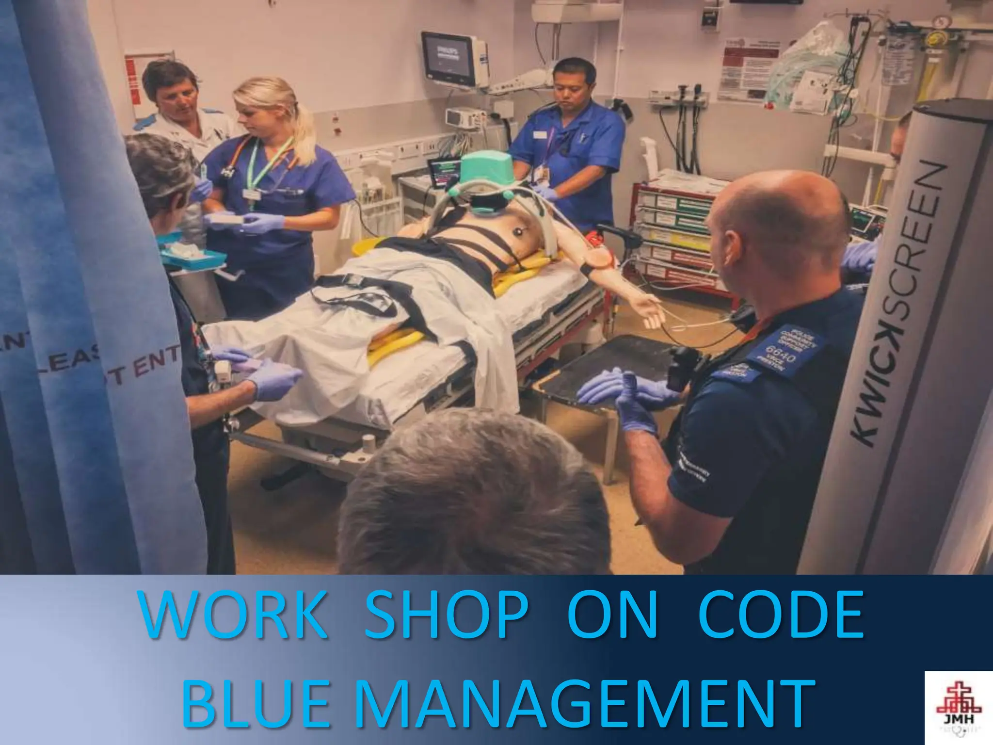 Code Blue Protocol. pptx. Cardiac arrest management in hospital | PPTX