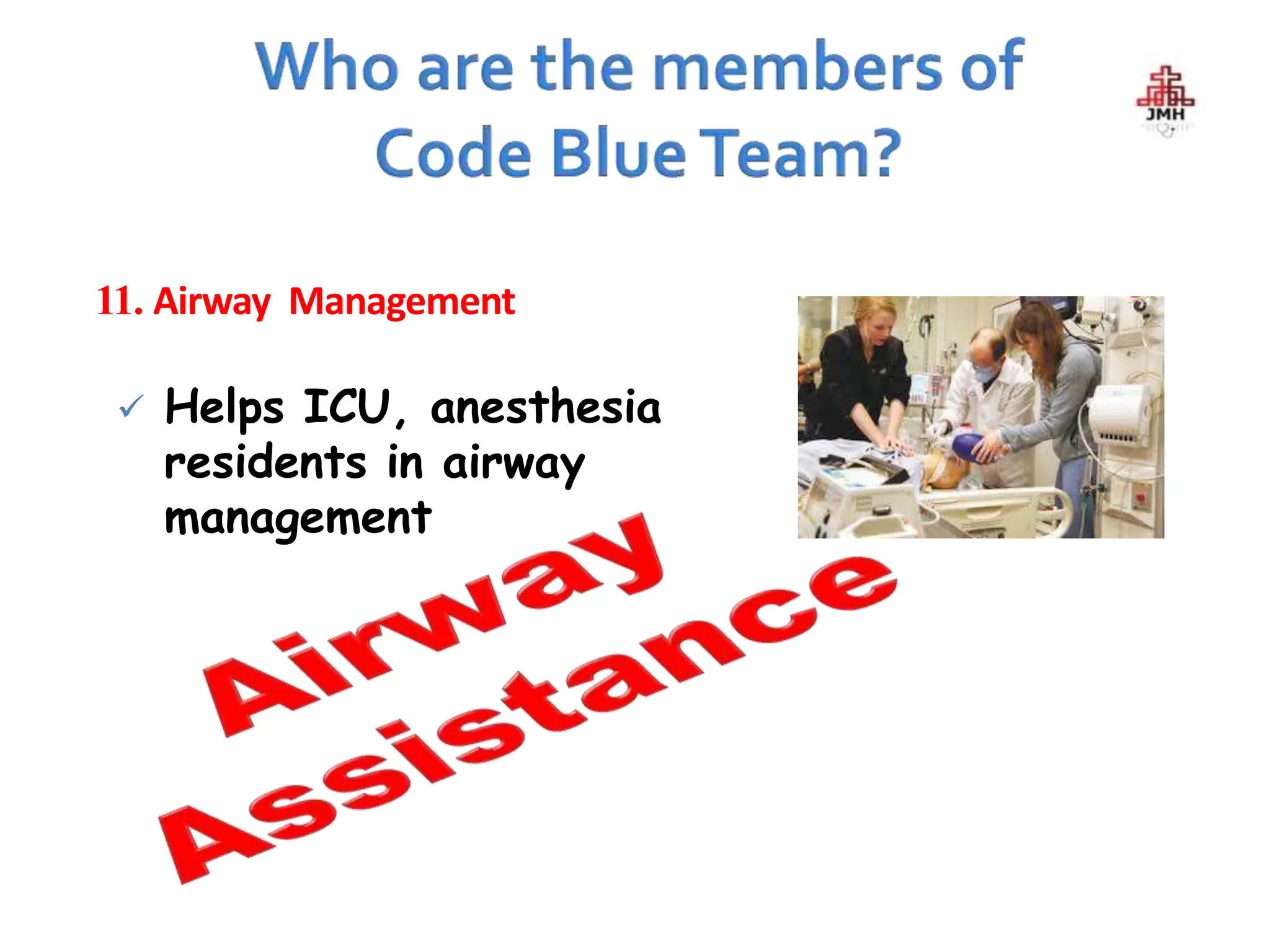 Code Blue Protocol. pptx. Cardiac arrest management in hospital | PPTX