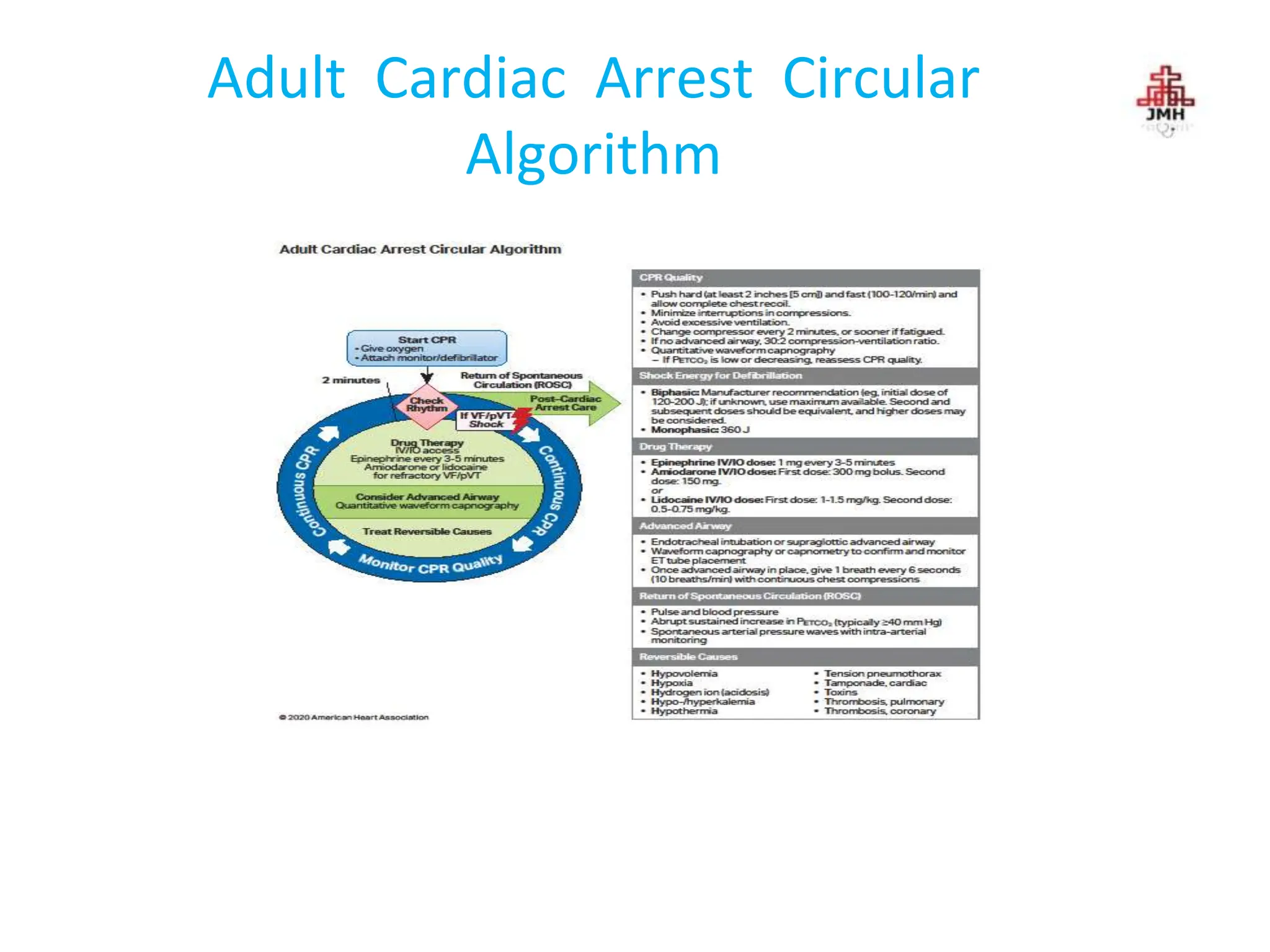 Code Blue Protocol. pptx. Cardiac arrest management in hospital | PPTX