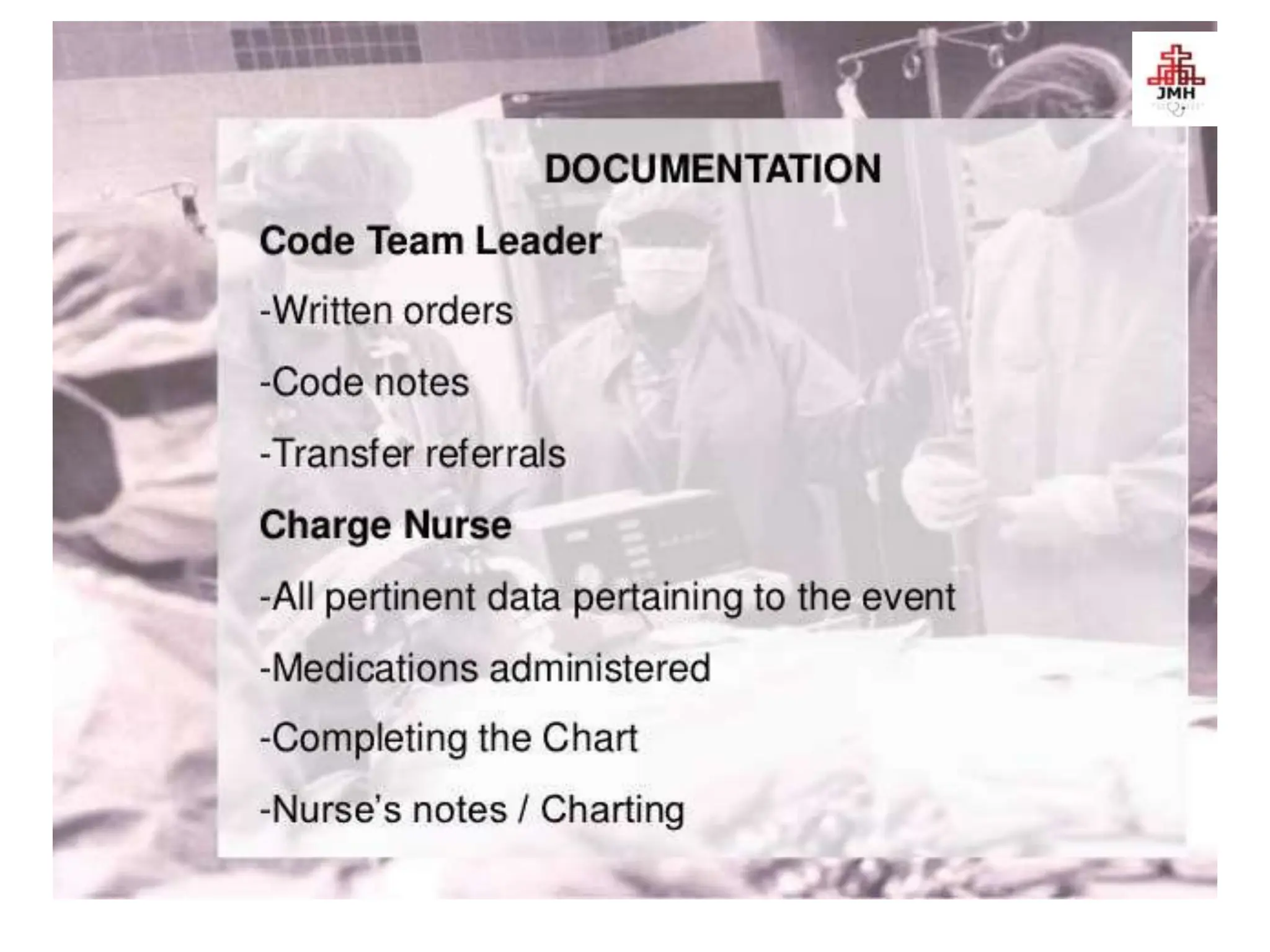 Code Blue Protocol. pptx. Cardiac arrest management in hospital | PPTX