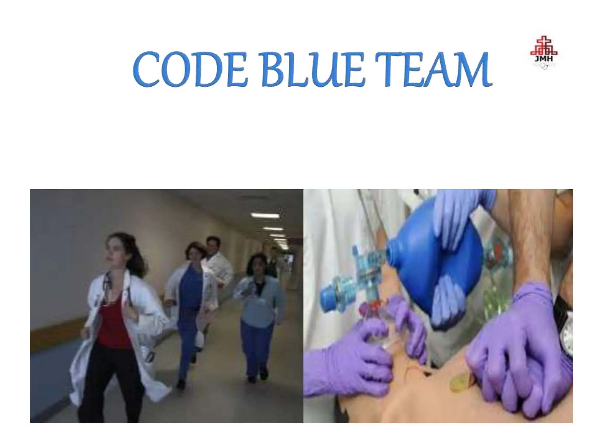 Code Blue Protocol. pptx. Cardiac arrest management in hospital | PPTX