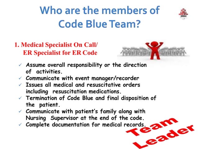 Code Blue Protocol. pptx. Cardiac arrest management in hospital | PPTX