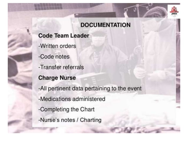 Code Blue Protocol. pptx. Cardiac arrest management in hospital | PPTX