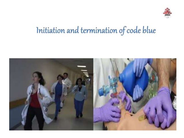 Code Blue Protocol. pptx. Cardiac arrest management in hospital | PPTX