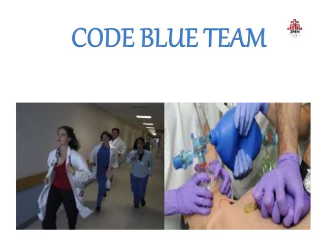 Code Blue Protocol. pptx. Cardiac arrest management in hospital | PPTX