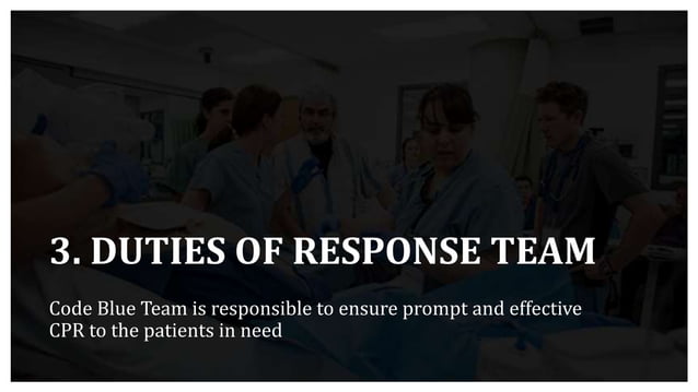 Code Blue | PPTX | First Aid | Injuries